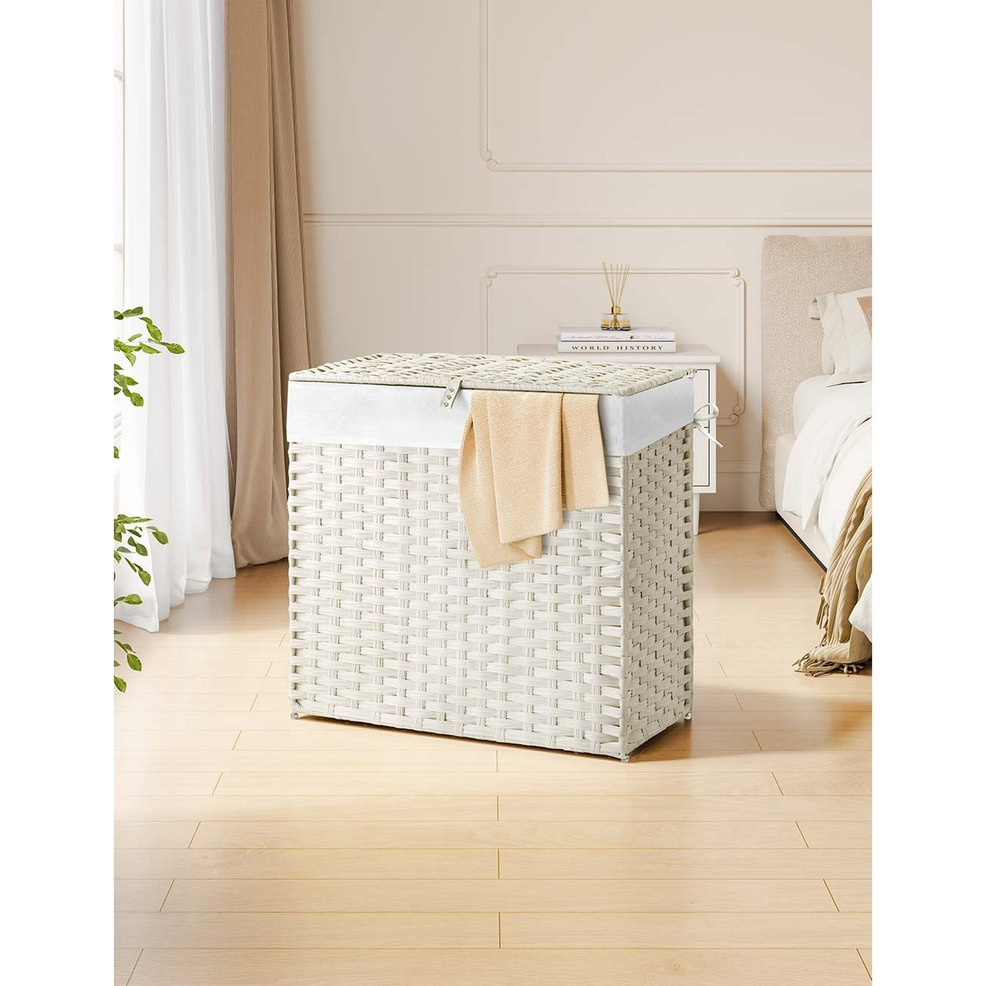 Click here for Rolanstar Laundry Hamper With Lid  90l Clothes Ham... prices