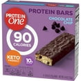 Protein One 90 Calorie Protein Bars, Chocolate Chip, Keto Friendly, 5 ...