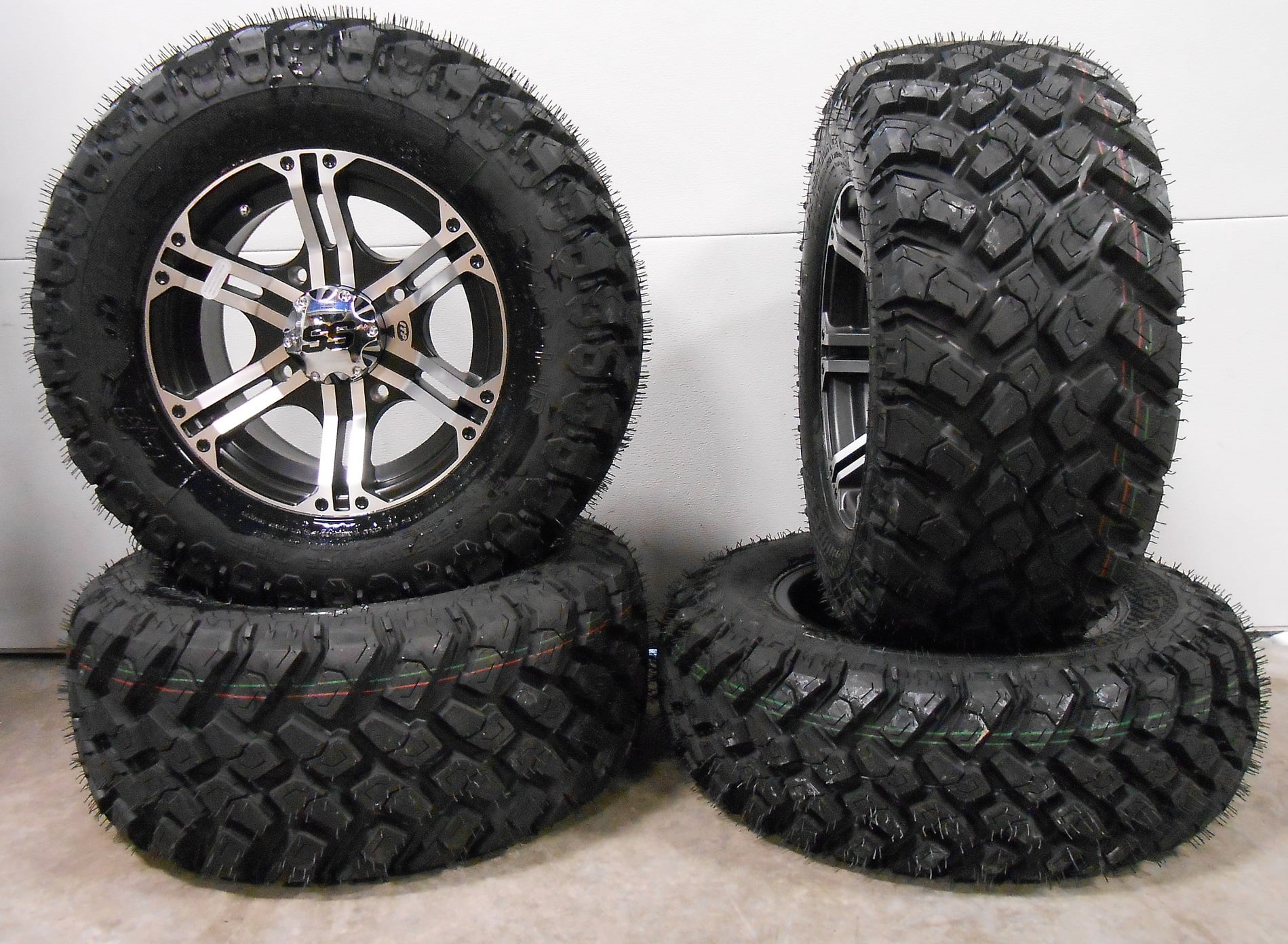 ITP SS212 14" Wheels Machined 27" MotoHammer Tires Honda Pioneer ...