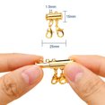 2 Set 2 Style Alloy Magnetic Slide Lock Clasps Necklace Layering Clasps ...