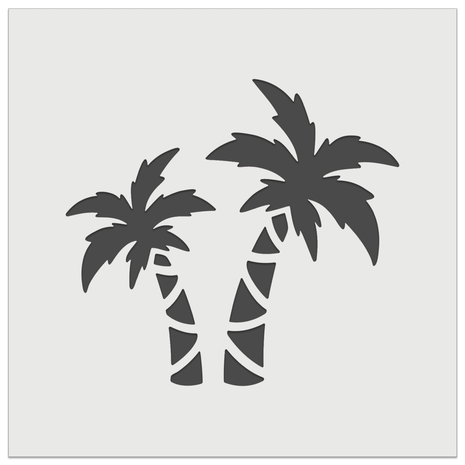 Palm Tree Wall Stencil