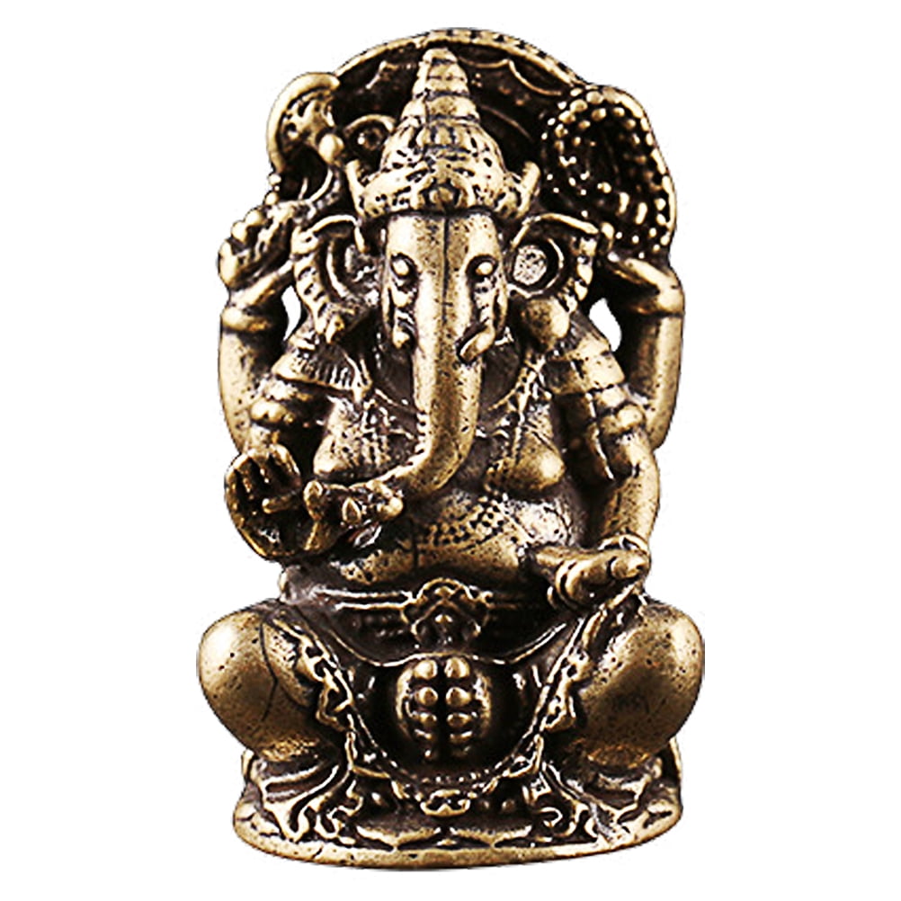 Buy Statue Sculpture Figurine Hindu Lord Ganesh Wealth Tabletop ...