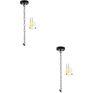 Urbanest 5-foot Chandelier Chain Cord Cover, Off White Faux Silk ...