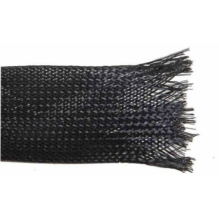 PRO POWER - Polyester Expandable Braided Sleeving Black 50mm Dia. 5m ...