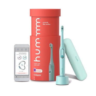 hum by Colgate Smart Battery Toothbrush Kit, Sonic Toothbrush with ...