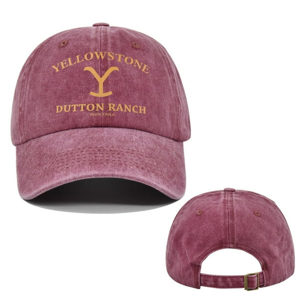 Yellowstone Dutton Ranch Baseball Cap Vintage Washed Sports Hat ...