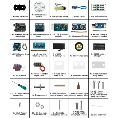 Smart Robot Programming Car 4 Wheel Drive Remote Control smart robot ...