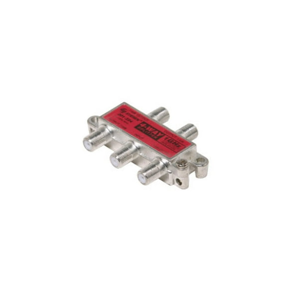Steren 4-Way Coaxial Splitter 2.4GHz 90dB High-Frequency Signal ...