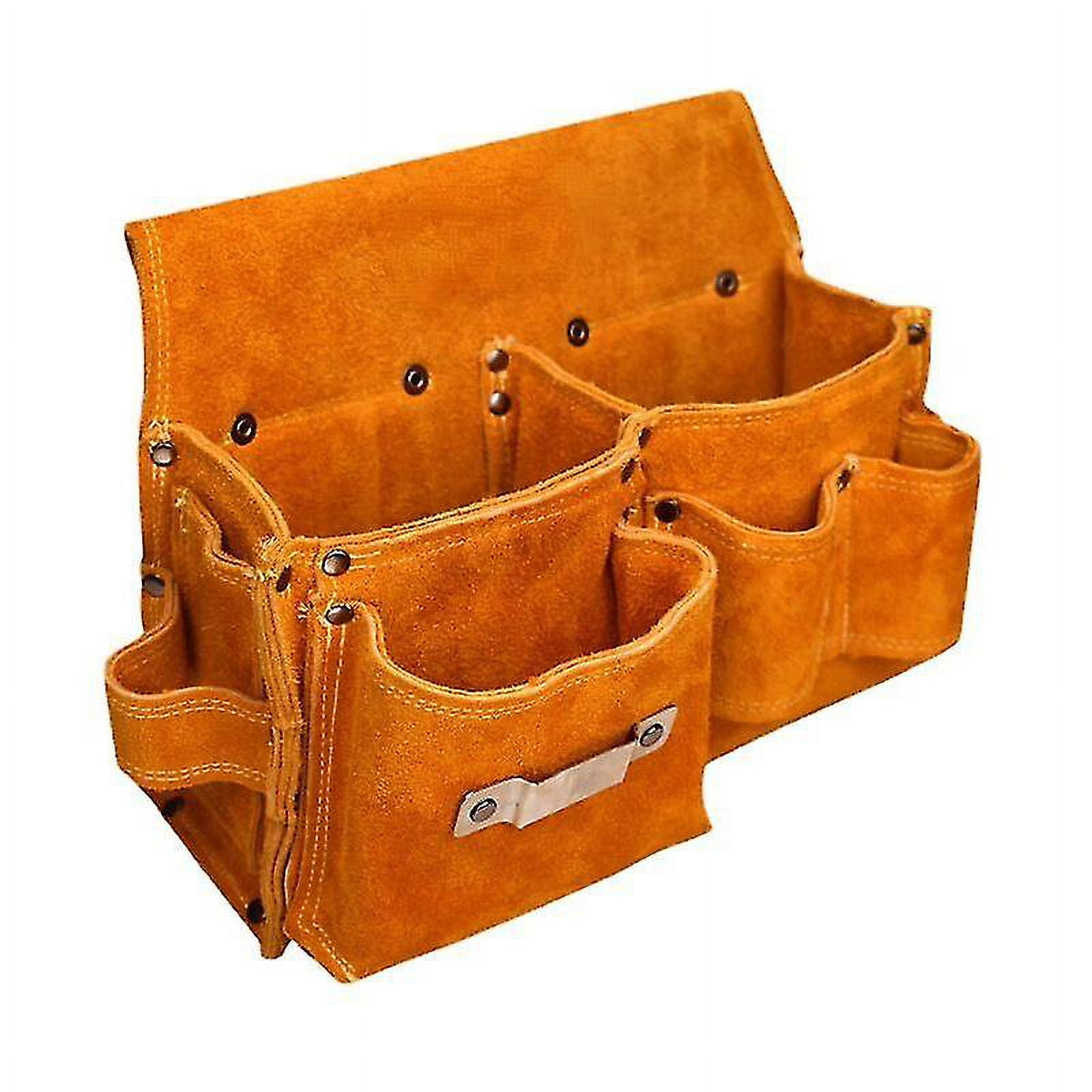 Click here for Yeacher Leather Carpenters Tool Belt With Hammer H... prices