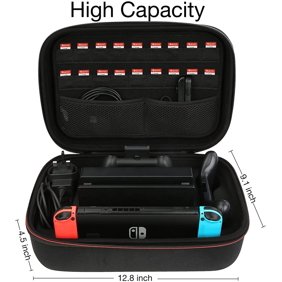 Mini Projector Case Travel Carrying Bag with Adjustable Dividers ...