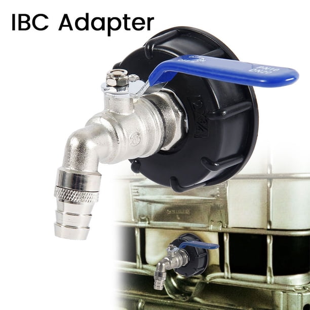 MesaSe 3/4” IBC Tank Tap Adapter Thread Connector Valve Fitting Parts ...