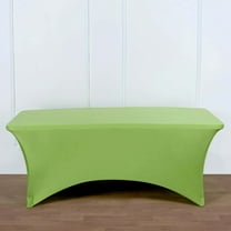 Efavormart 6FT Rectangular Stretch Spandex Tablecloth for Wedding ...