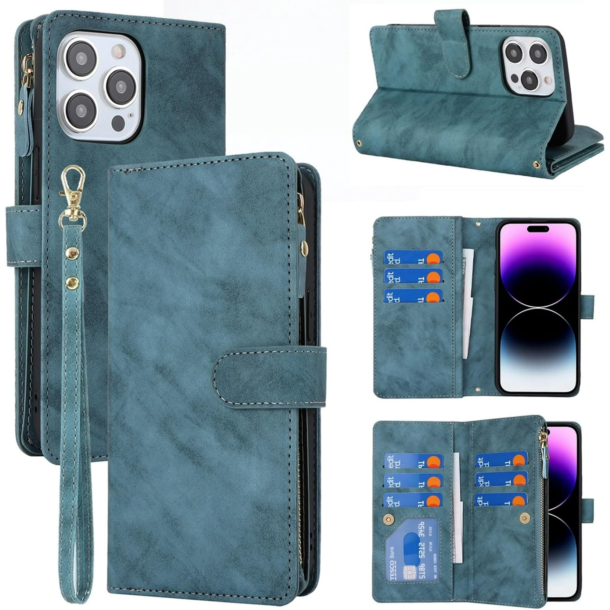 Click here for Hzxc-Wallet Case For Iphone 15 Pro With Strap ipho... prices
