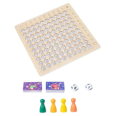 Wooden Math Domino Game for 1st & 2nd Grade | Educational Mathematics ...