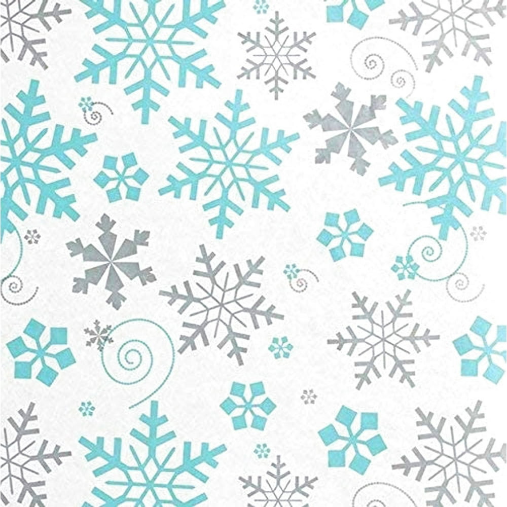 Winter Wonderland Snowflakes Holiday Tissue Paper - 30in. X 20in. - 20 ...