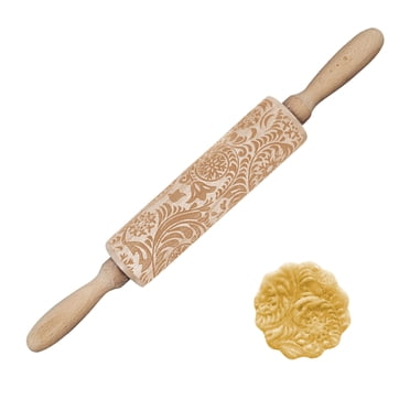 The Pioneer Woman Sweet Romance Blossoms Ceramic Rolling Pin with ...