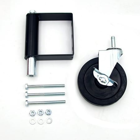 Heavy Duty Rubber Mute Spring Loaded Gate Door Wheel Caster Spring ...