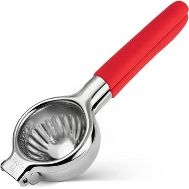 Zulay Kitchen Heavy Duty Stainless Steel Lemon Squeezer - Large Manual ...