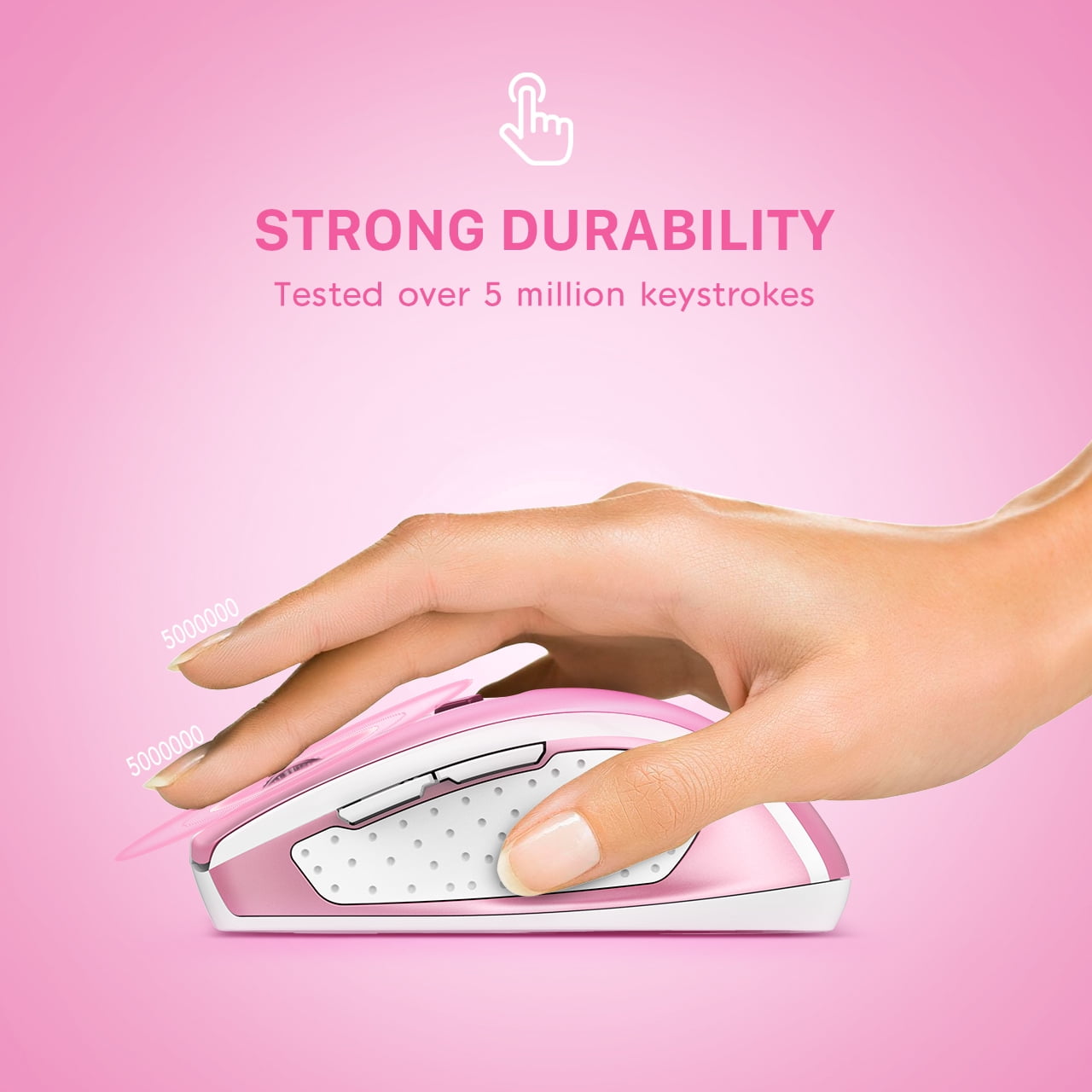 Buy VicTsing 2.4GHz Wireless Mouse, Travel-Friendly Computer Mouse W ...