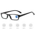 3 Pairs Womens Mens Rectangular Reading Glasses Fashion Computer ...