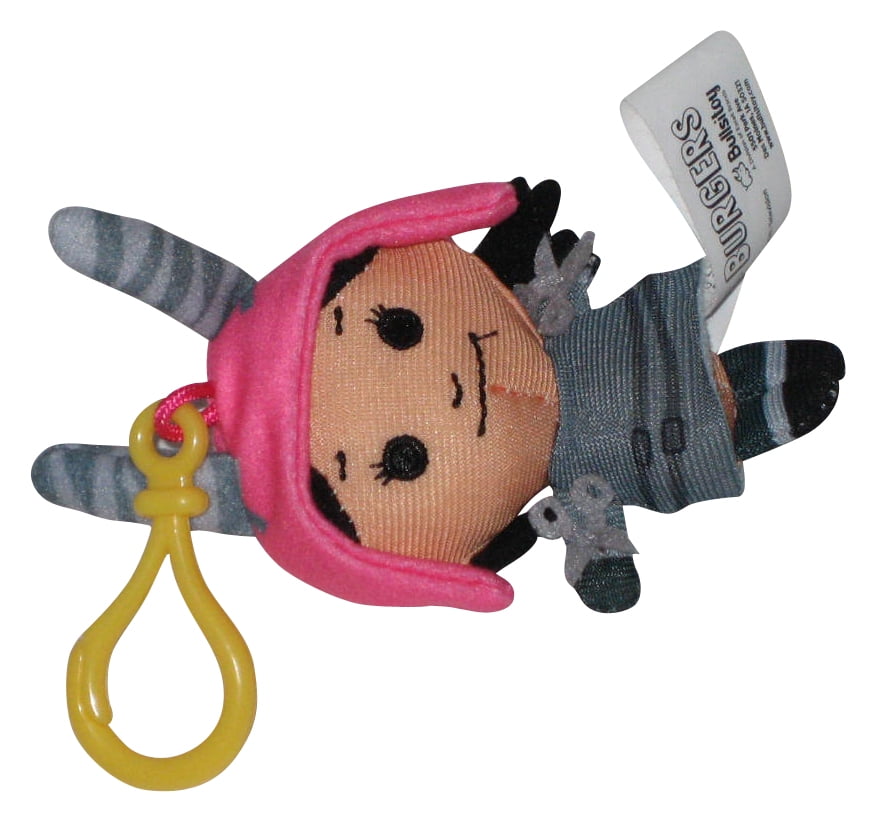 Bob's Burgers Louise Edward Scissorhands Bullsitoy 4-Inch Dangler Clip ...
