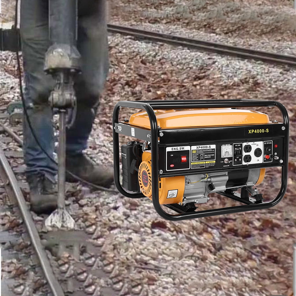 Buy 4000 Watt Gas Powered Portable Generator Engine For Jobsite RV ...