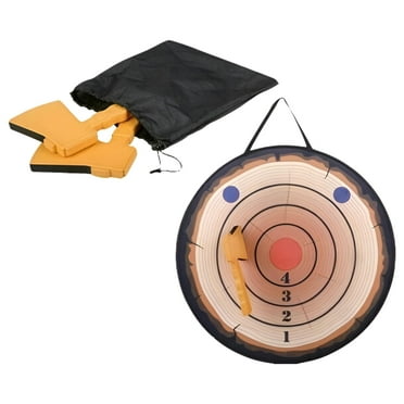 NSG Tomahawk Toss - Foam Axes Throwing Game Set for Kids & Adults ...