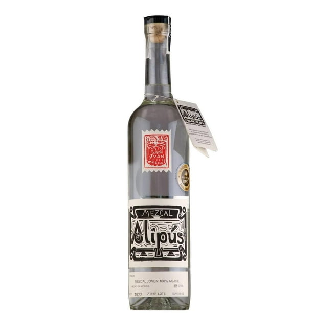 Pack de 6 Mezcal Alipus San Juan Del Rio 375 ml Alipus San Juan Del Rio ...