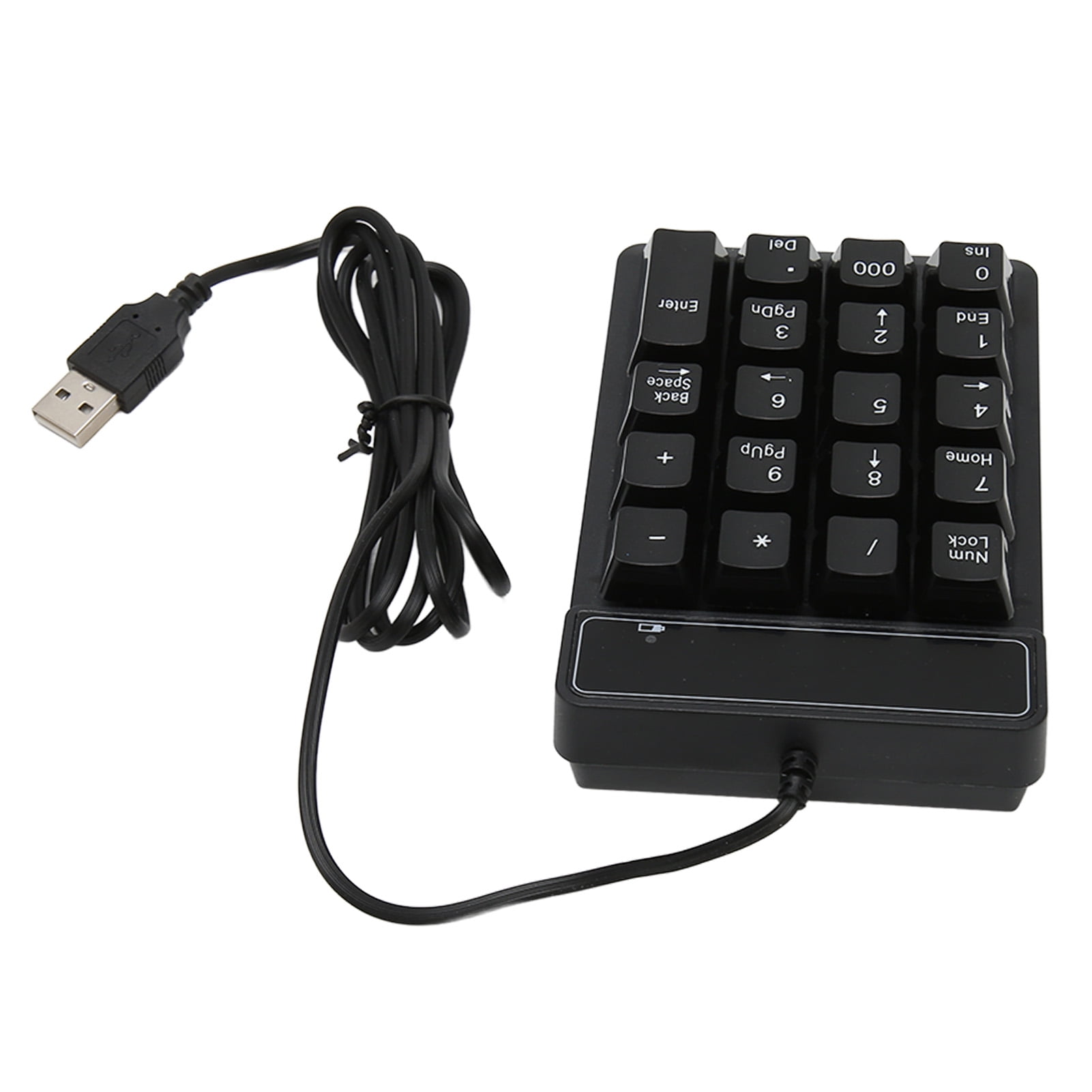 Teclado Numérico Con Cable, Teclado Numérico De Escritura Cómodo 19 ...