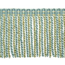 3" (7.5cm) Marrakesh Collection Pompom Tassel Fringe Trim with Fancy ...