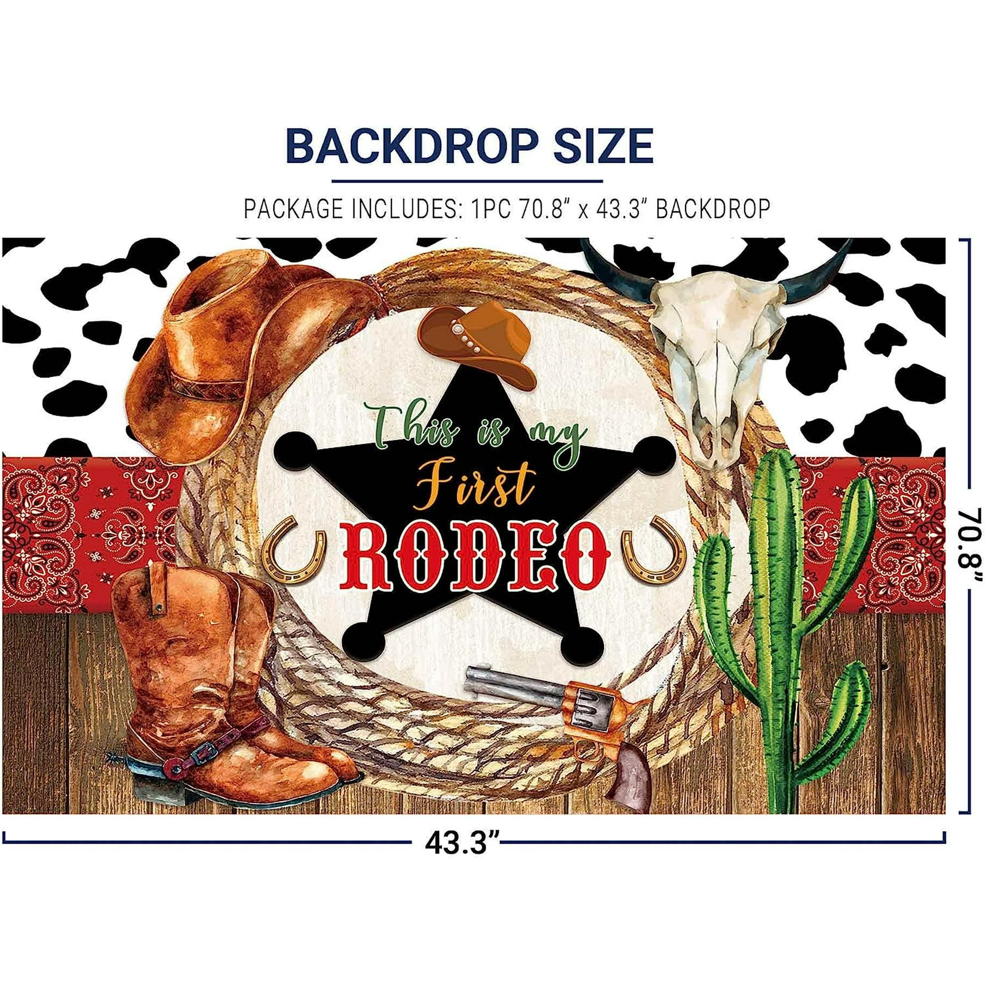 Western Backdrop Poster