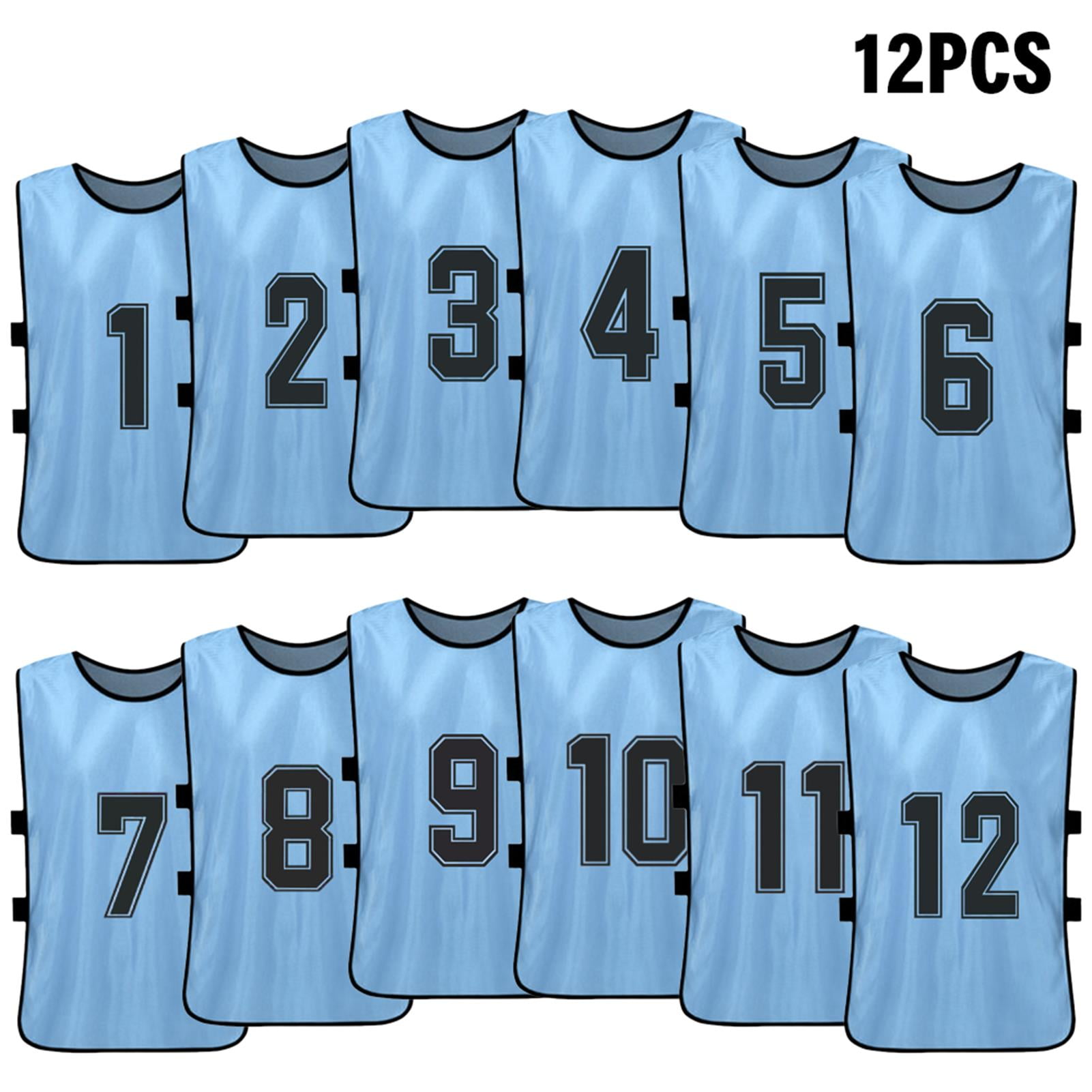 Click here for Moobody 12 Pcs Adults Soccer Pinnies Quick Drying... prices