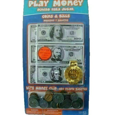 Educational Insights® Play Money Set, Realistic Coins & Bills, Math ...