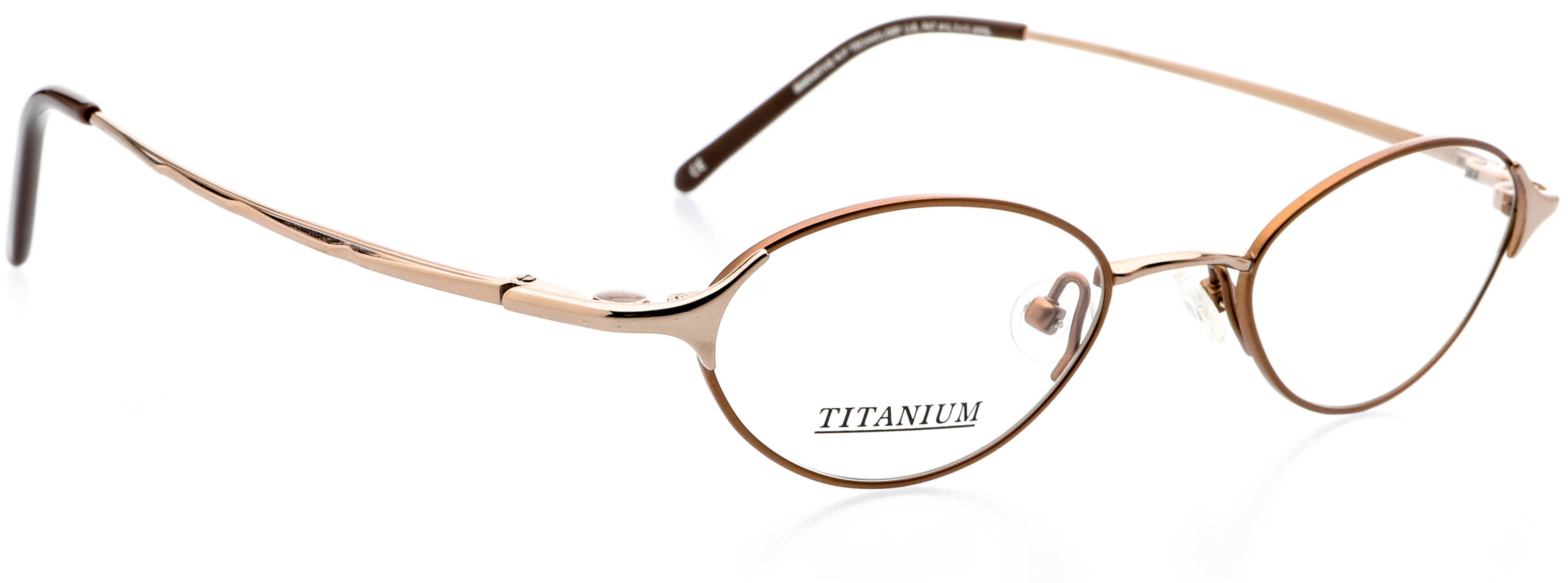 Optical Eyewear - Oval Shape, Titanium Full Rim Frame - Prescription ...
