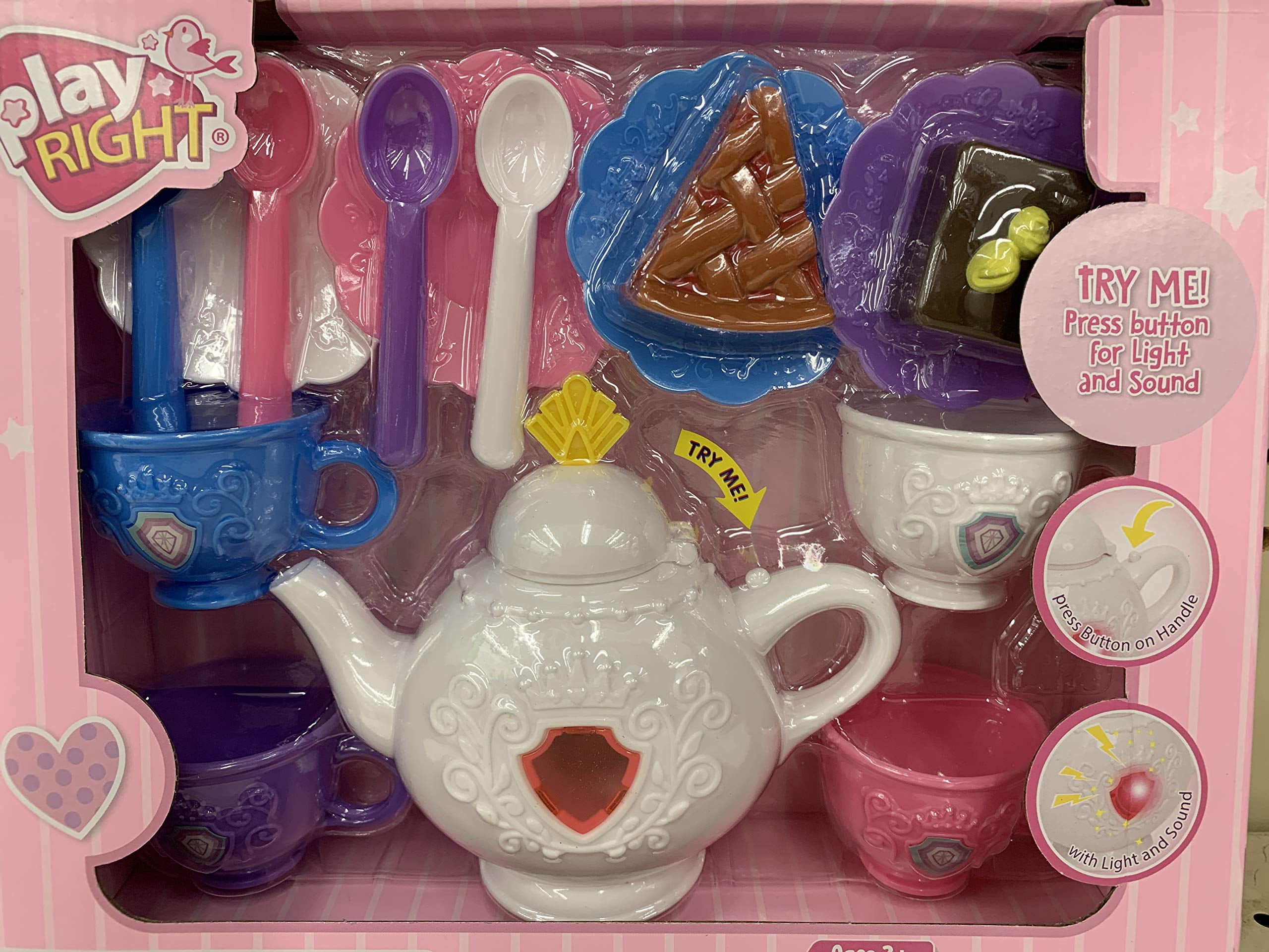 Play Right Talking Tea Set - Walmart.com