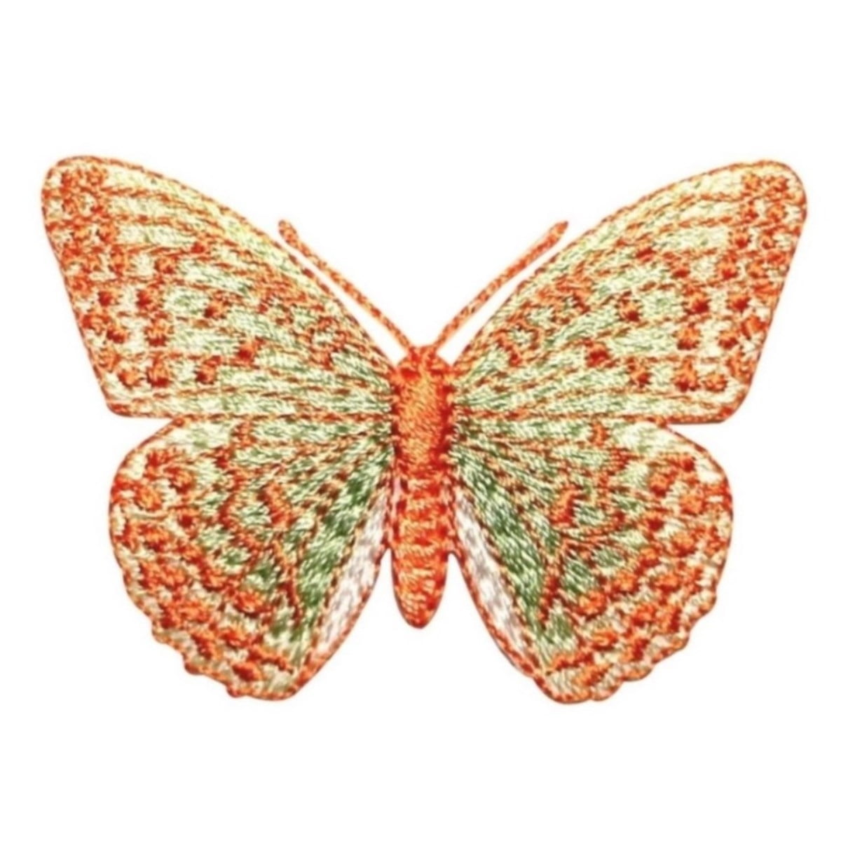 ID 2087 Pretty Butterfly Patch Garden Bug Fairy Fly Embroidered Iron On ...