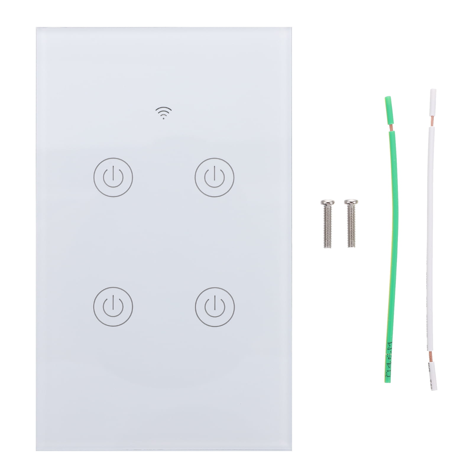 Smart Switch Practical 4 Gang Smart WiFi Switch Wall Light Control ...