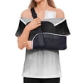 Womens Post Shoulder Surgery Shirts Short Sleeve Side Snap Tear Away ...