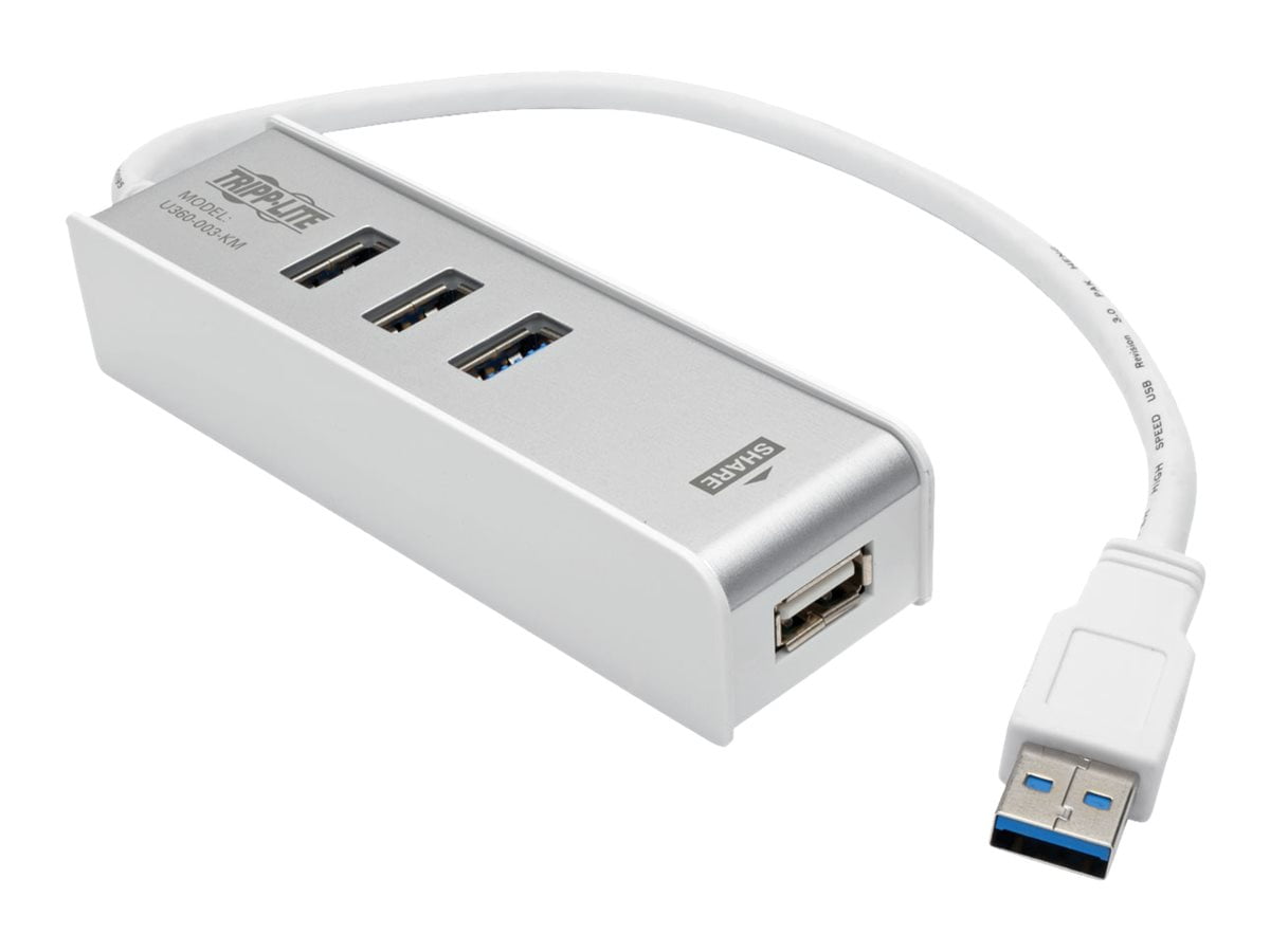 Tripp Lite 3-Port USB 3.0 SuperSpeed Hub with Keyboard/Mouse Sharing ...