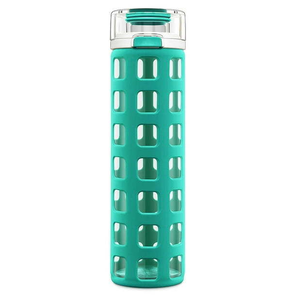 Ello Syndicate Glass Water Bottle, 20-Ounce, Mint - Walmart.com ...