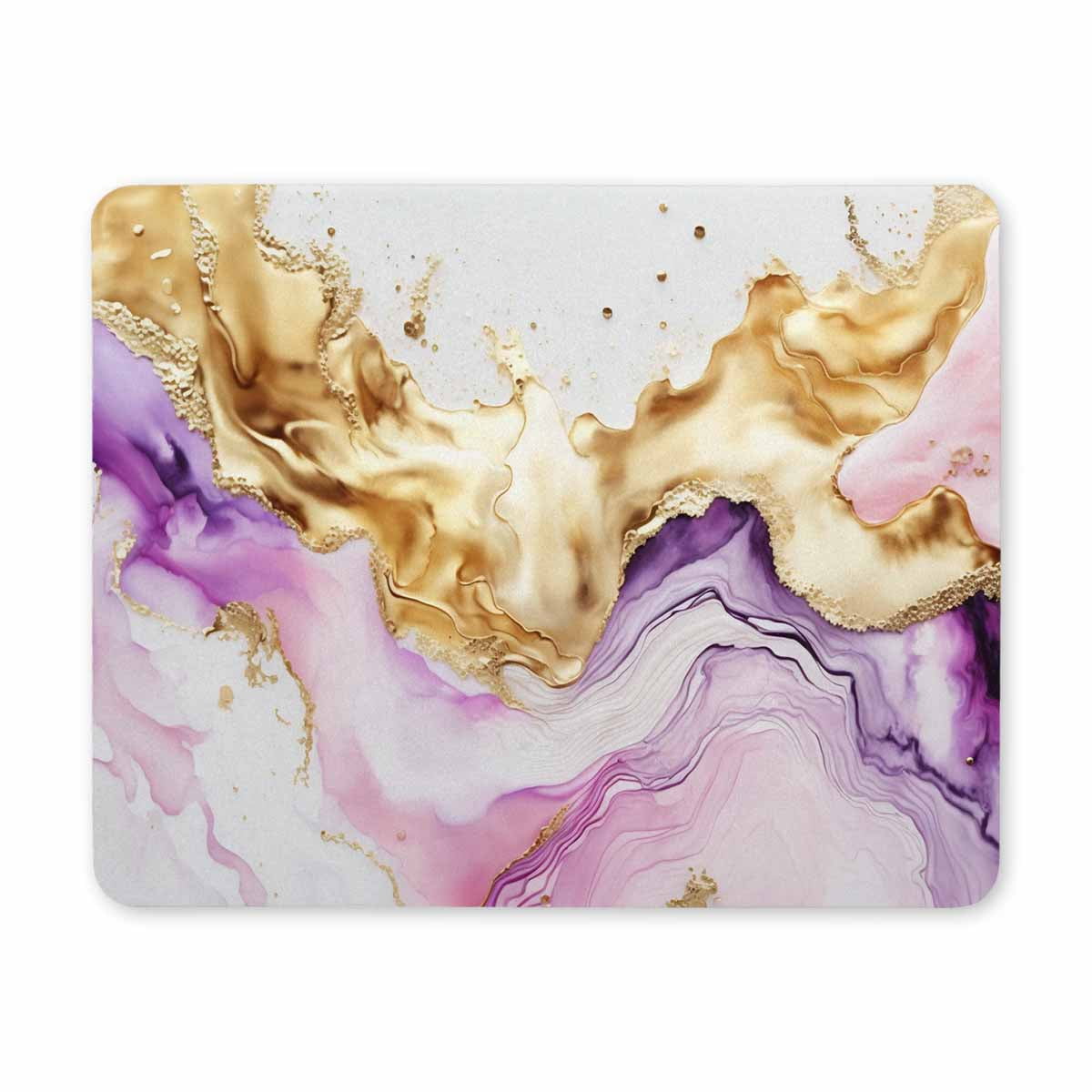 Mouse Pad, Marble Mouse Pad, Modern Mousepad Design for Women Men, Non ...