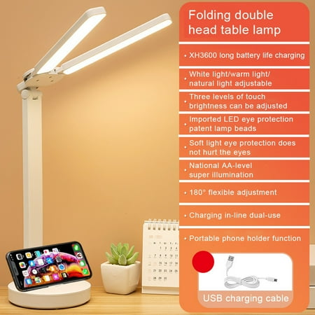 stanreset Learning Tabletop Night Book Reading Table Light Bedside Desk ...