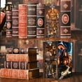 Book Nook Kit, Book Nook Kits for Adults, DIY Miniature Dollhouse Kit ...