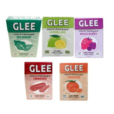 Glee Gum All Natural Cinnamon Gum, Non GMO Project Verified, Eco ...