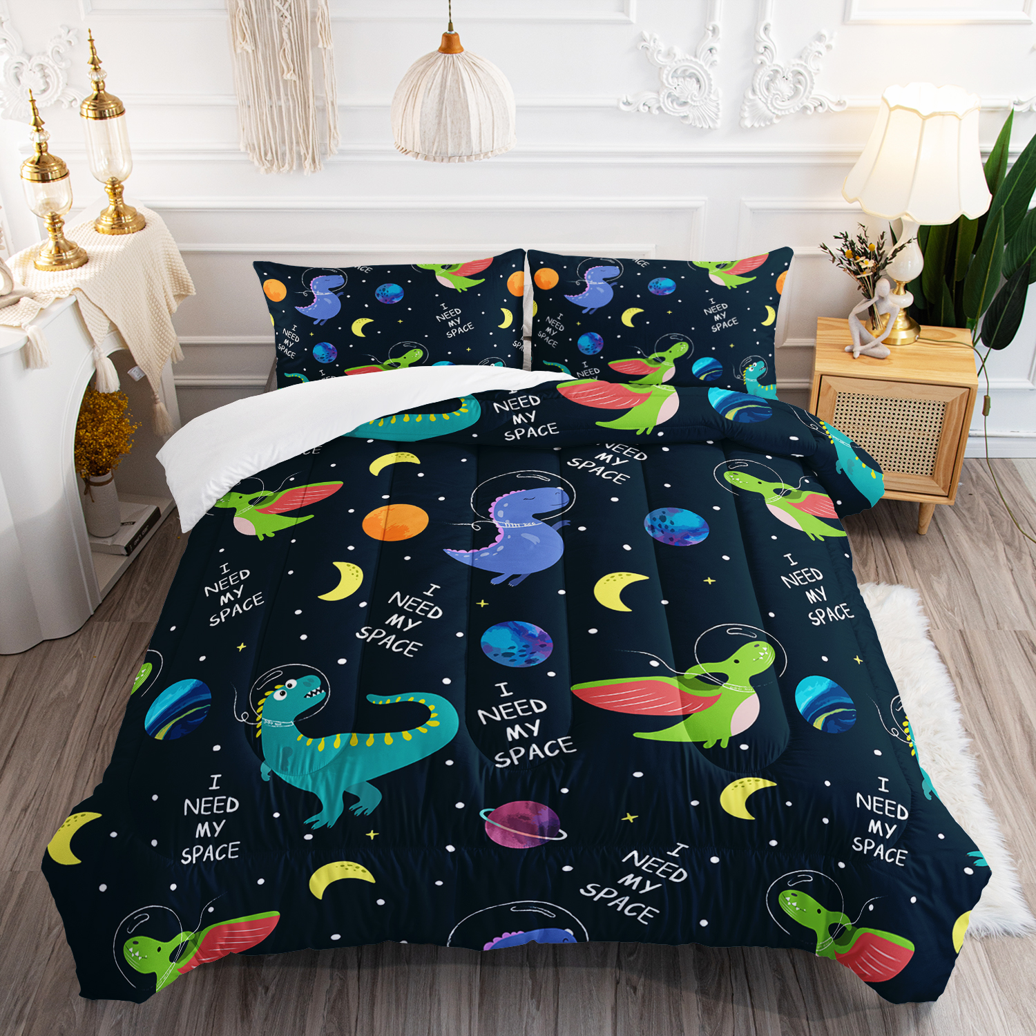 Hosima 3-Piece 3D Digital Printed Comforter Series of Children's and ...