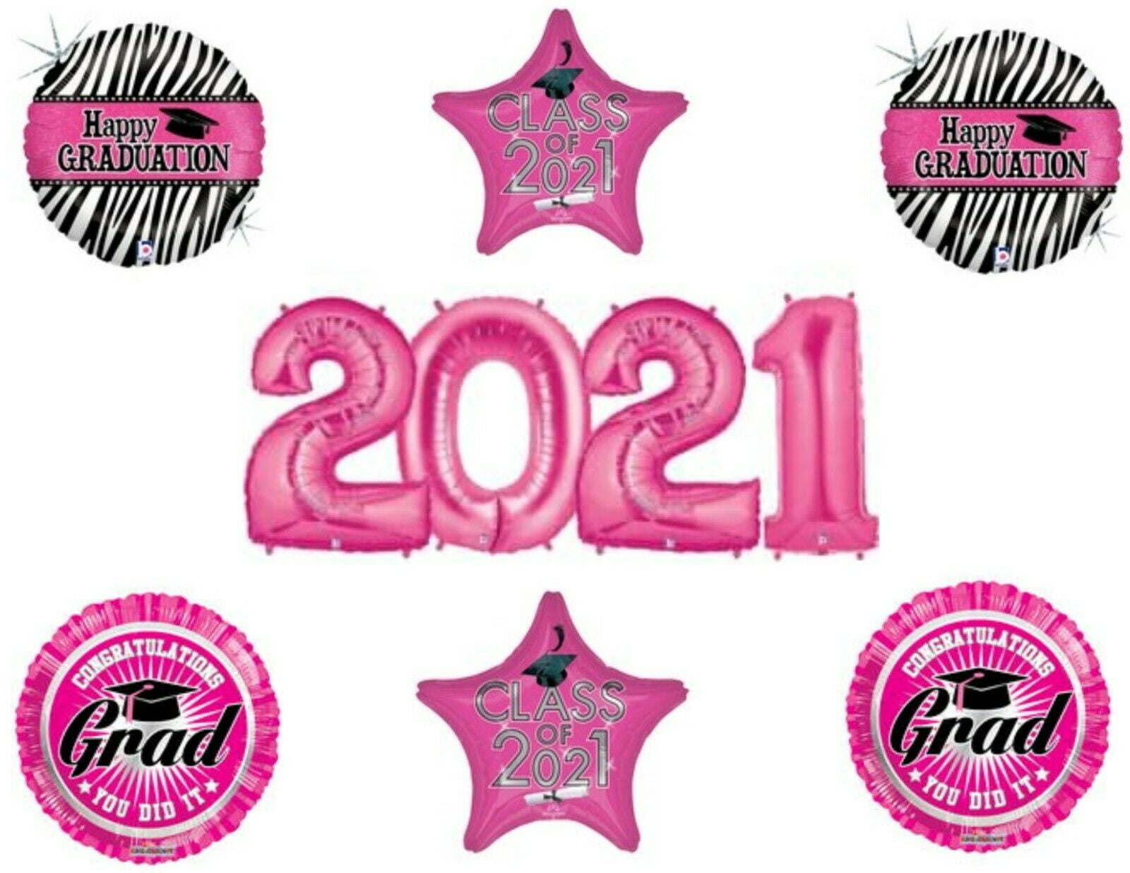 Pink Graduation Logo