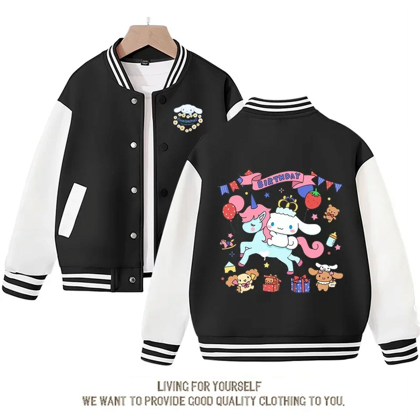 Chaqueta de manga larga de Sanrios My Melody para niños, uniforme de ...