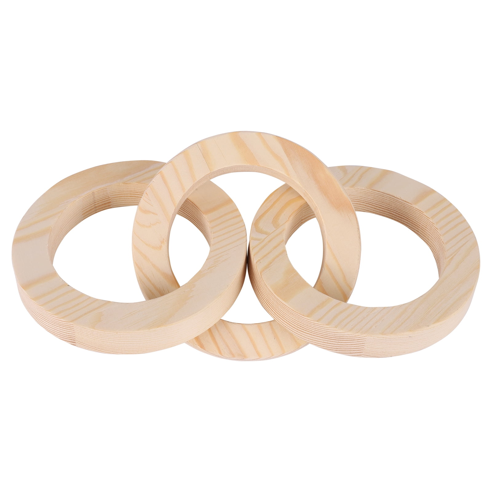 Wood Chain Link-3 Link Rustic Wood Link Chain Carved Decorative,Boho ...