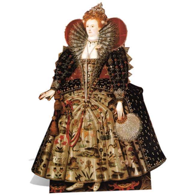 Star Cutouts SC62 Queen Elizabeth I Cutout - 63 x 38 x 1 in. - Walmart.com