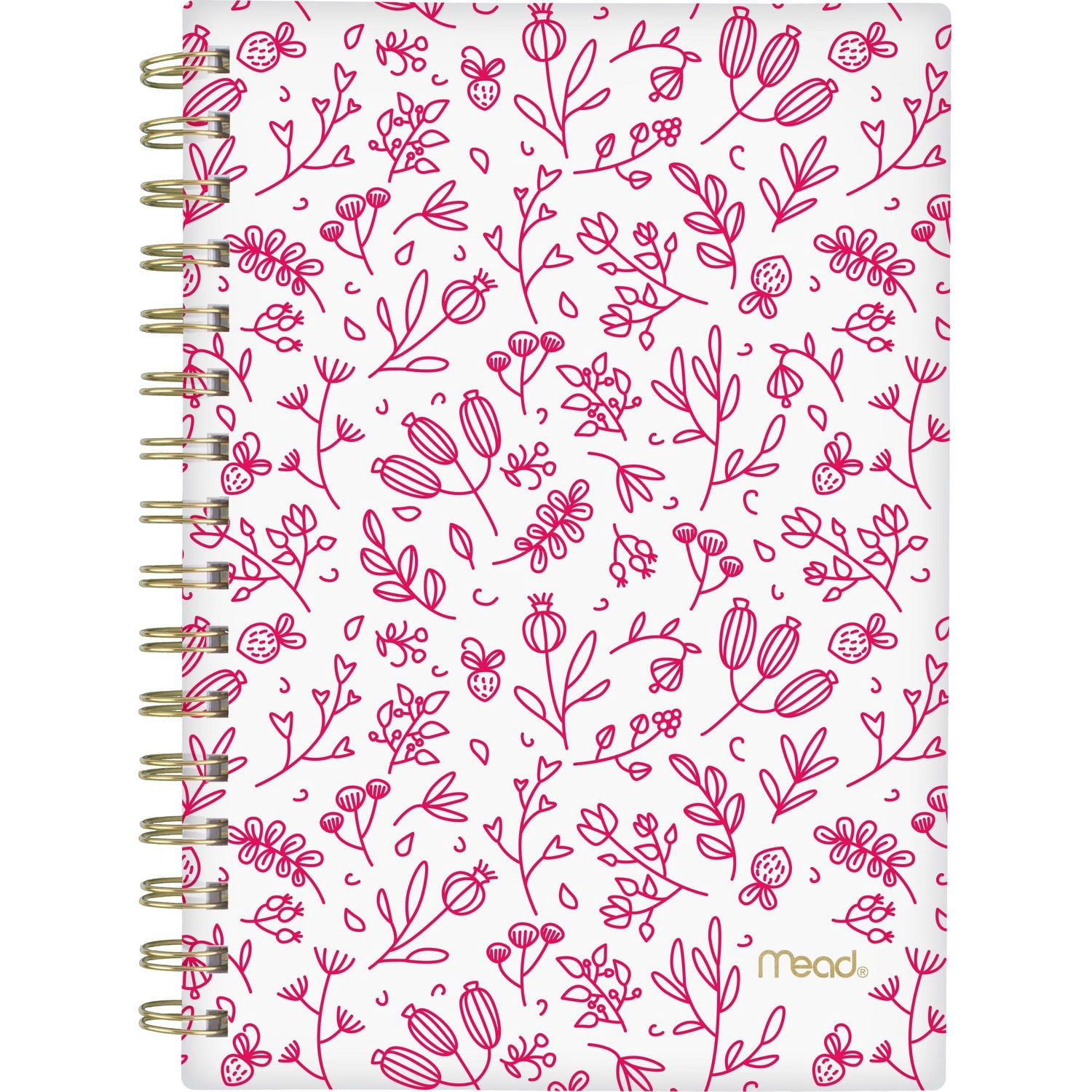 Mead® Undated Pink Floral Small Daily Planner - Walmart.ca